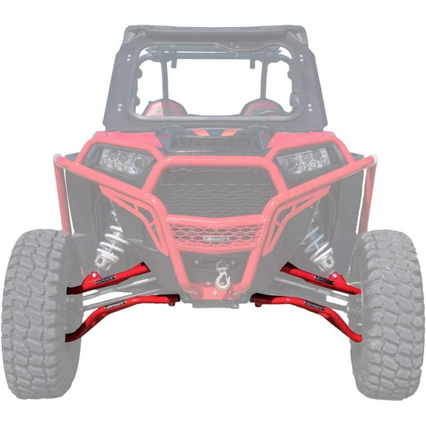 SuperATV High Clearance Upper & Lower A Arms for Polaris RZR XP 1000 ...