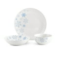 Studio Nova 18-Piece Winter Snowflakes Porcelain Dinnerware Set ...