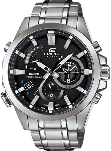 Edifice Silver Stainless Steel Analog Men's Watch EQB510D-1A - Walmart.com