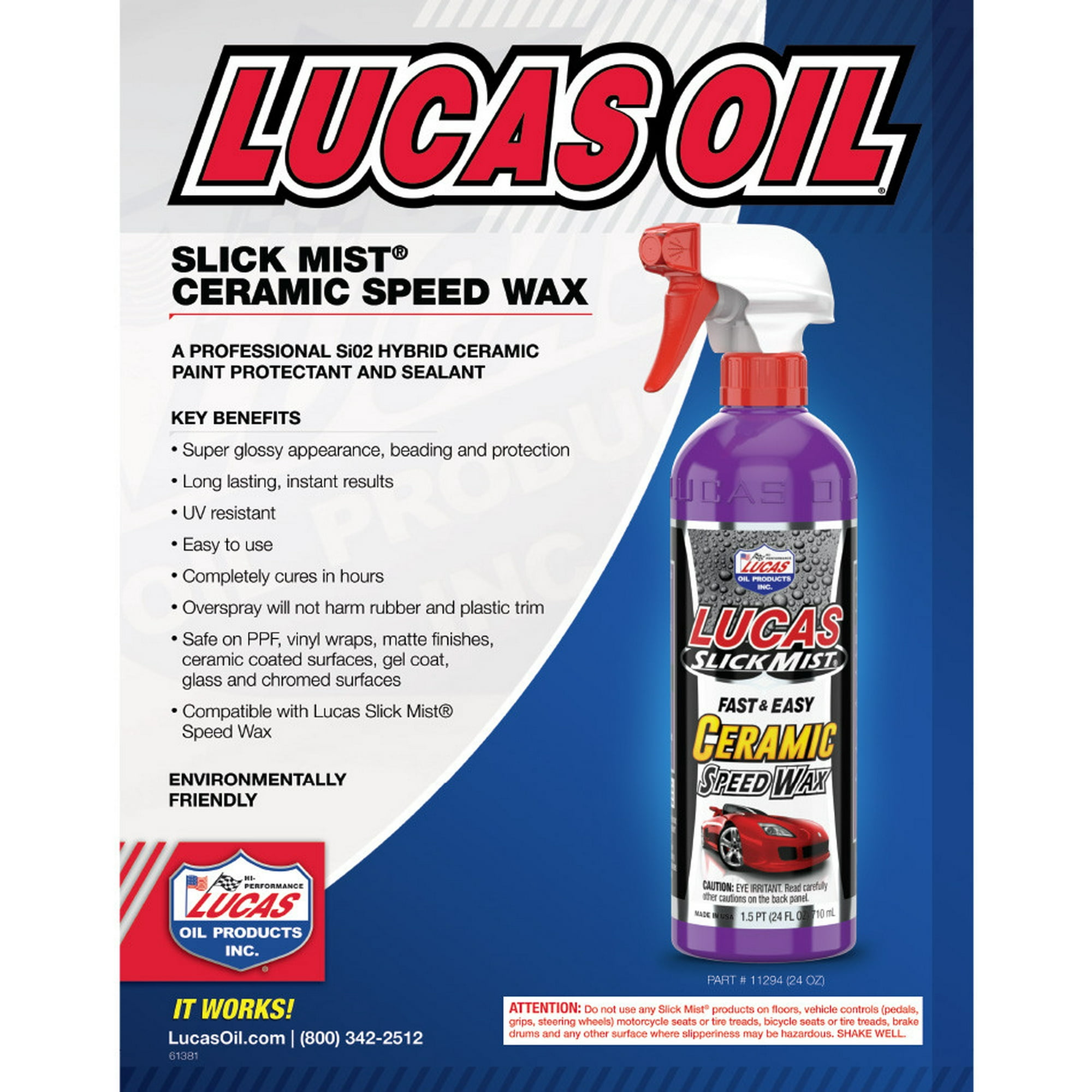 Click here for Lucas Oil 11294 Car Wax 24 Oz prices