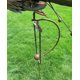 Kinetic Metal Brown Grey Owl Yard Stake Rocking Wind Spinner Whirly-Gig ...