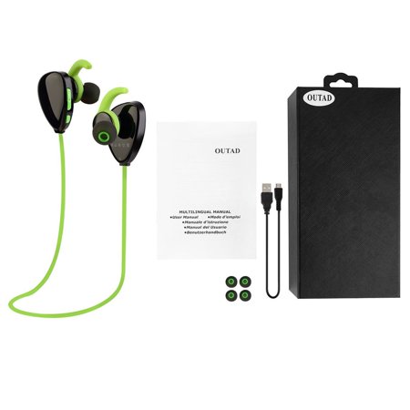 Bean OUTAD Sport Wireless Headphones With Wireless Balanced Audio Built ...