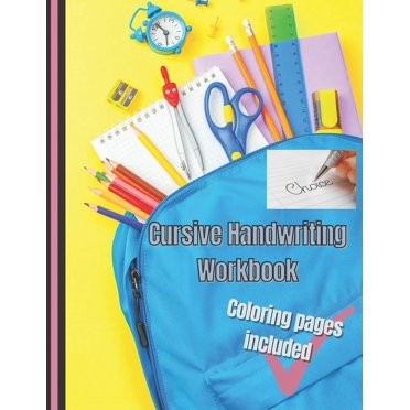 Learn to Write Workbook Letters & Numbers: handwriting practice book ...