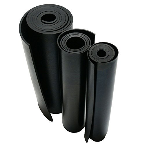 Roll Neoprene Rubber Pad, 1/8" Thick, 24"x60",Black - Walmart.com ...