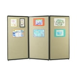 Versare Privacy Screen Folding Panel | 3 Panels | 7'6" x 6'8" Blue ...