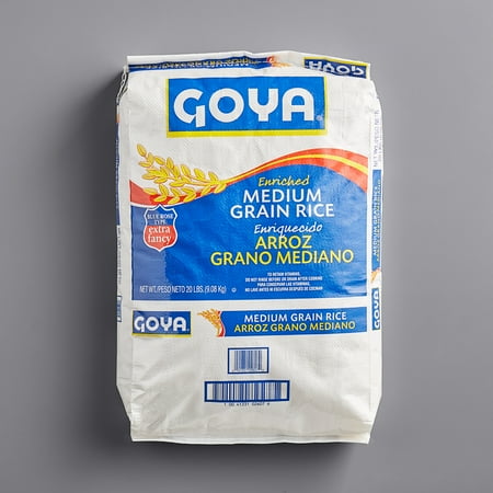 Goya 20 lb. Enriched Medium Grain Rice | Walmart Canada