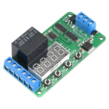 Multifunctional Timing Relay Timing Relay Delay Relay 12V Dual Channel ...