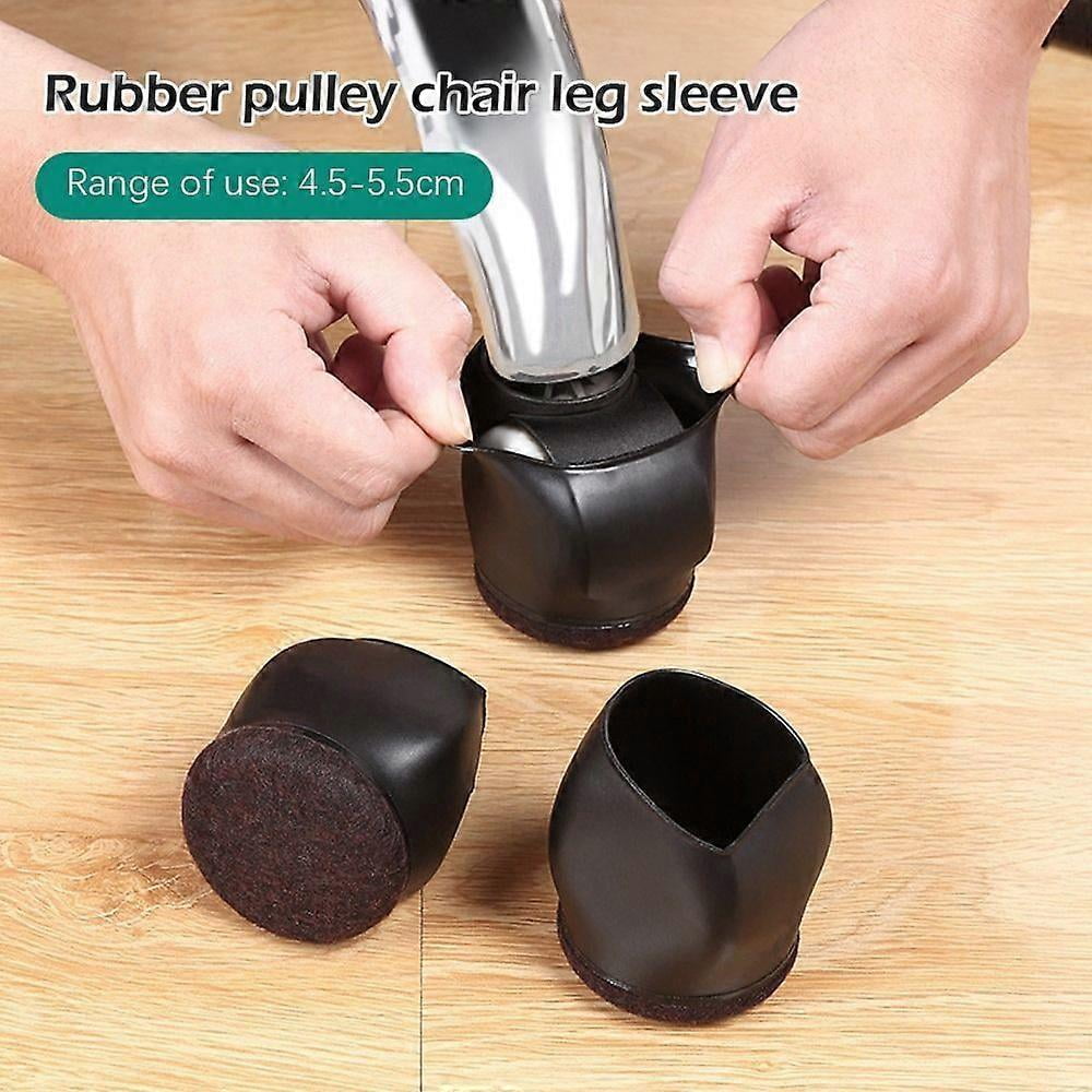 5-piece Set Of Roller Retainers, Sliding Chair Leg Covers, Table Chair ...