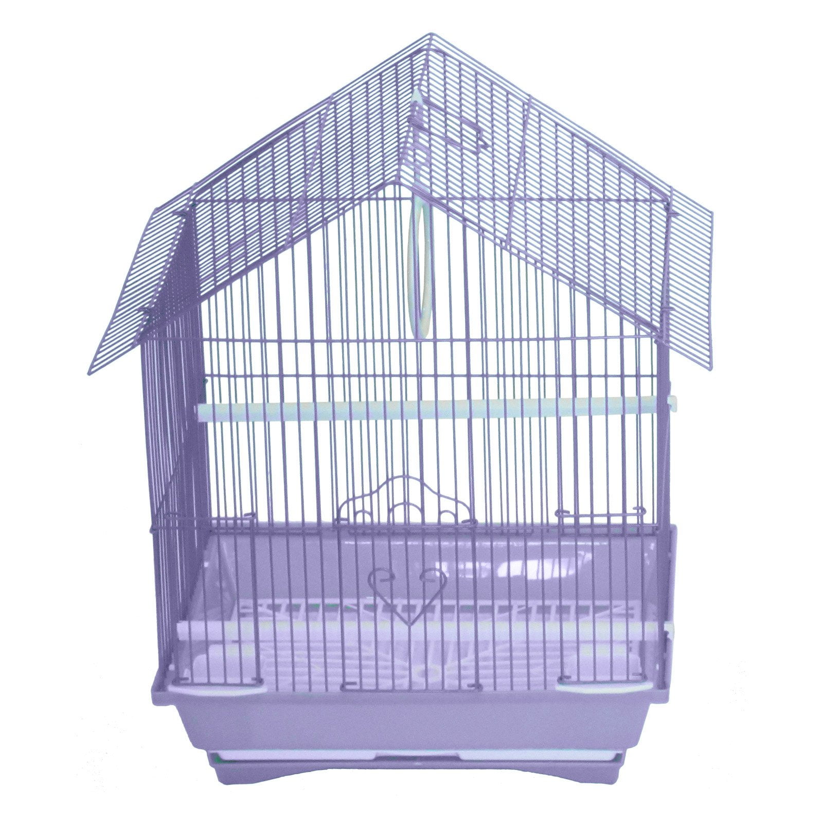 YML 1314PUR House Top Style Small Parakeet Cage - Walmart.com