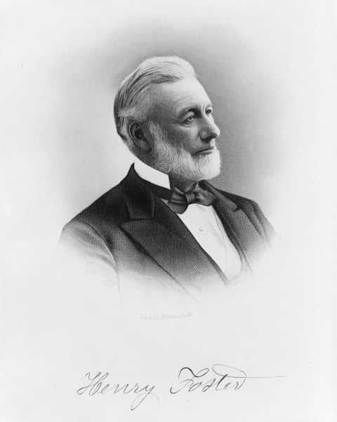 Print: Henry Foster, circa 1880 - Walmart.com