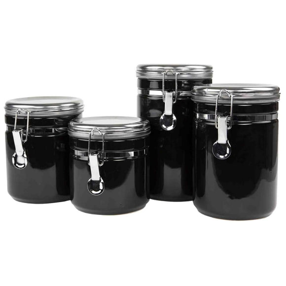Kitchen Stainless Steel Canisters