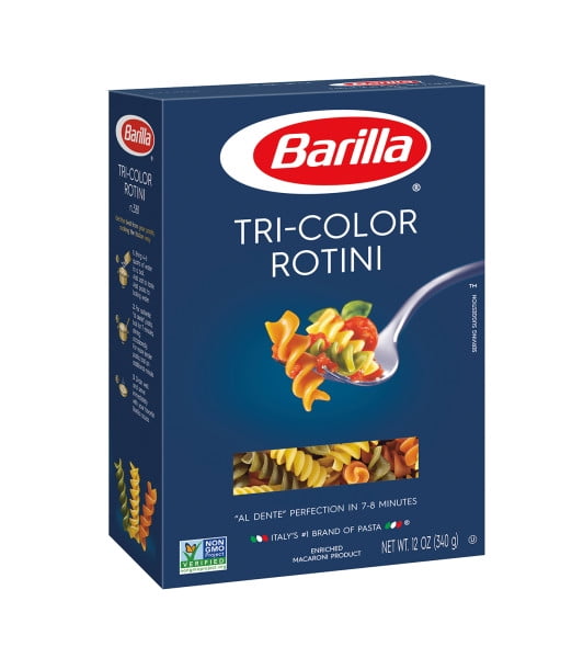 Barilla Pasta Tri Color Rotini at Mary Greenwell blog