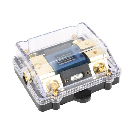 Fuse Holder, Digital 1 In 2 Out Waterproof Audio Fuse Holder For Audio ...