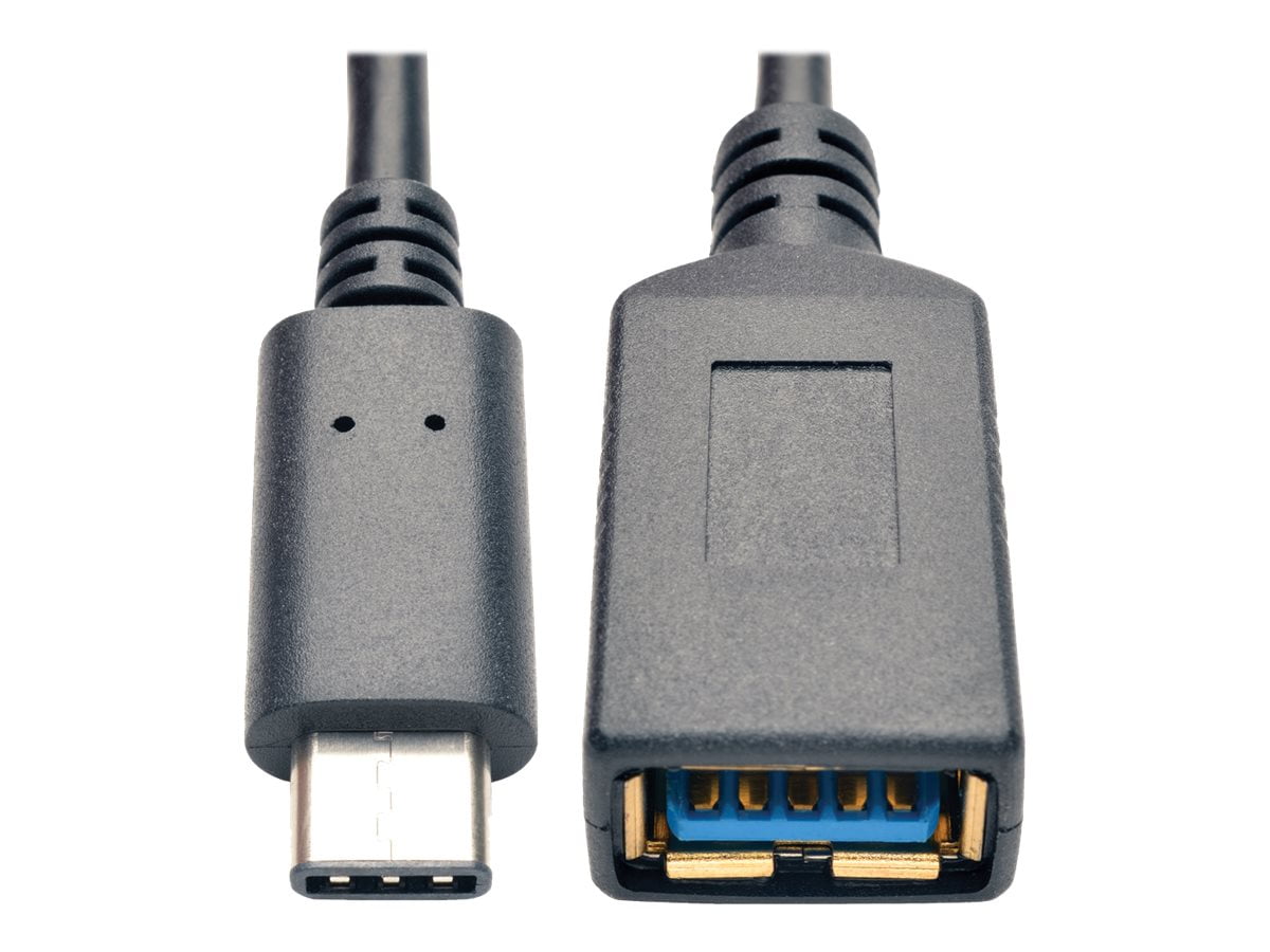 Tripp Lite U428-06N-F USB 3.1 Type C Female to Type A Male Adapter ...