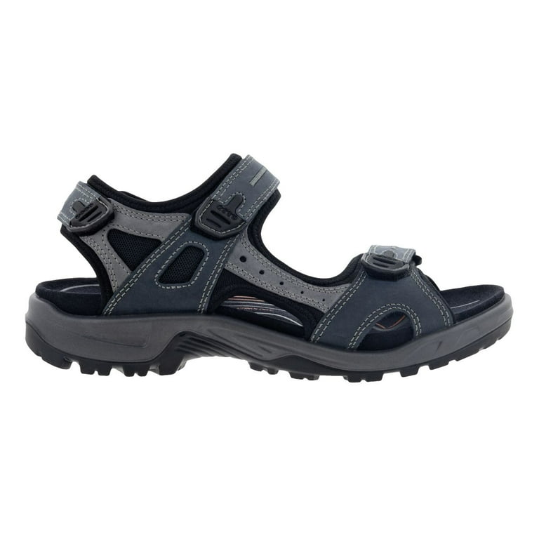 Ecco Men's Offroad Nubuck Sandal Yak in Marine Oil, 15 US