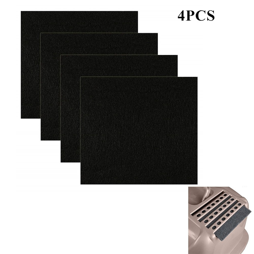 Click here for Deelleeo 4pcs Cat Litter Box Replacement Filter Ca... prices