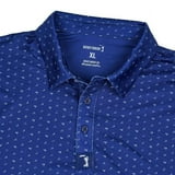 Bogey Bros Golf Big Numbers Polo Blue Extra Large - Walmart.com