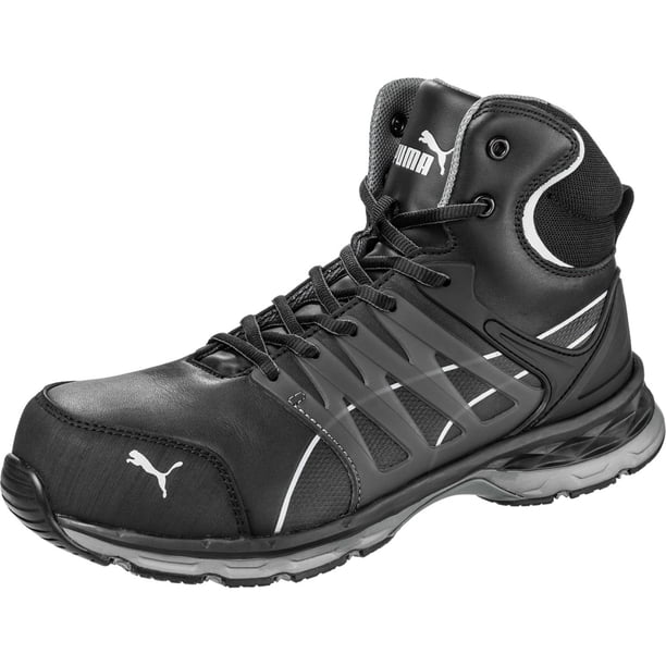 PUMA Safety Velocity 2.0 Black Mid SD Work Shoes for Men Composite Toe ...