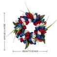 Beforeyayn Garland Patriotic Red White And Blue Decor, For Independence ...
