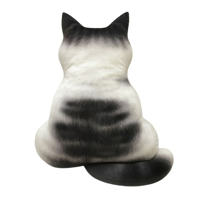 Realistic Cat Plush Doll Anti-fade PP Cotton Three-dimensional Cats ...
