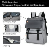 TaoHesun Laptop Backpack, Business Travel Backpack, Gray Adult ...