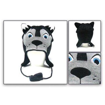 Laplander Beanie Cap - Bioworld - New Wolf Black Anime Hat kc177001gen ...