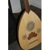 Mid-East Traditional Turkish Oud w/ Gig Bag - Walnut - Walmart.com