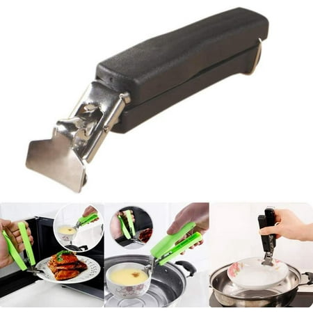 JUSTDOLIFE Kitchen Gadget Multipurpose Antiscald Pan Tong Bowl Gripper ...