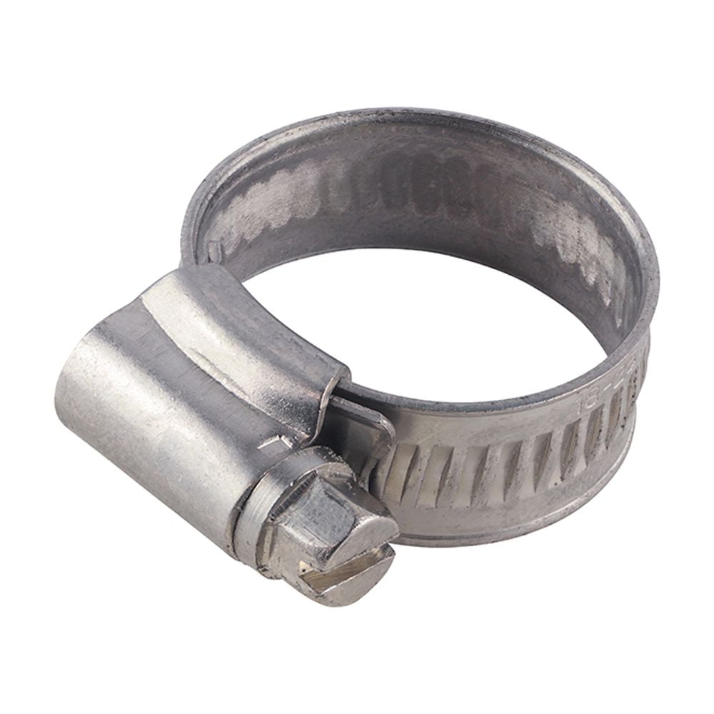 Timco - Hose Clips - Stainless Steel (Size 18-25mm - 10 Pieces ...