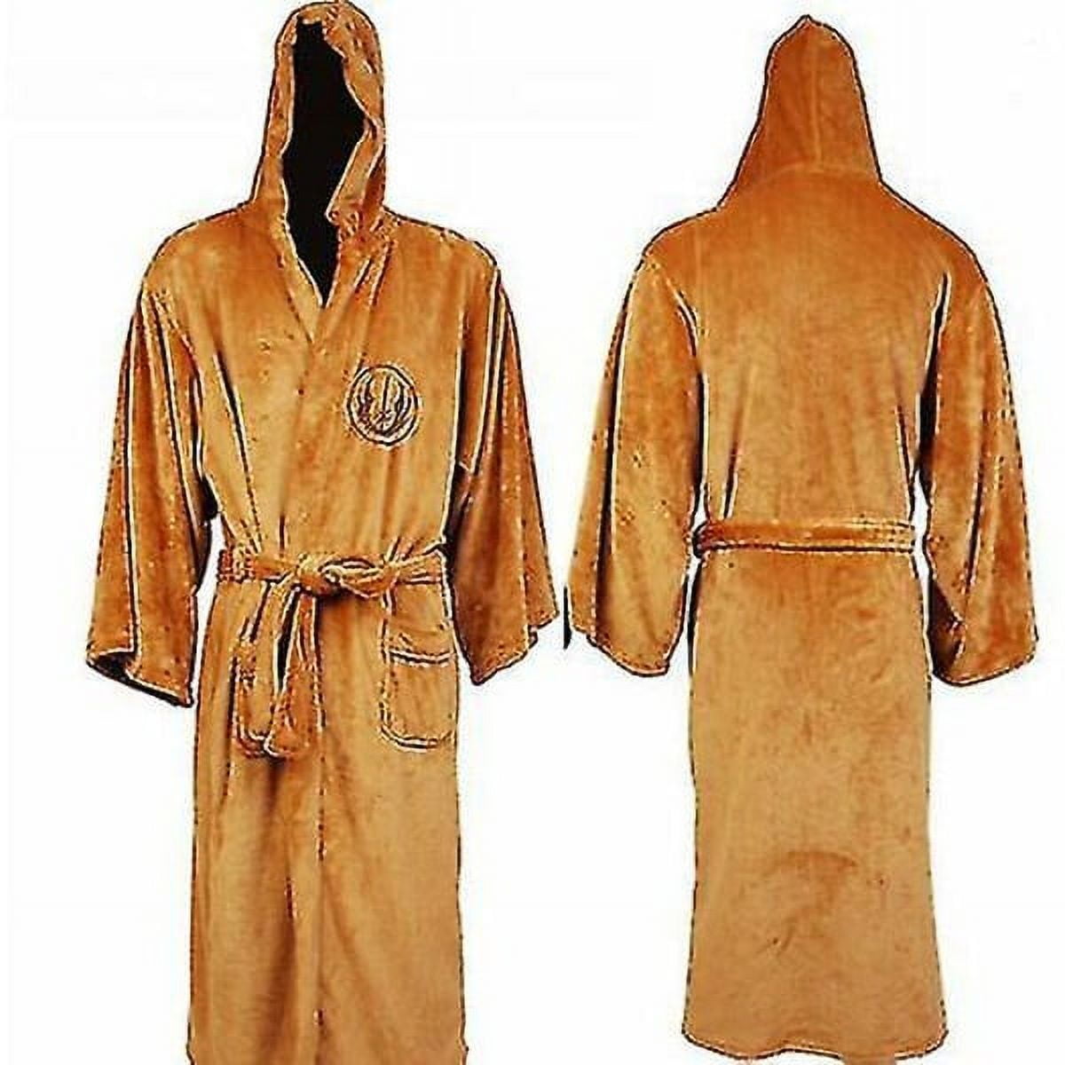 Star Wars Robe Jedi Sith Hood Robe Coat Regalo de Navidad marrón XL ...