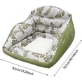3-in-1 Inflatable Pool Lounge Chair,Adult Water Sofa Float with Cup ...