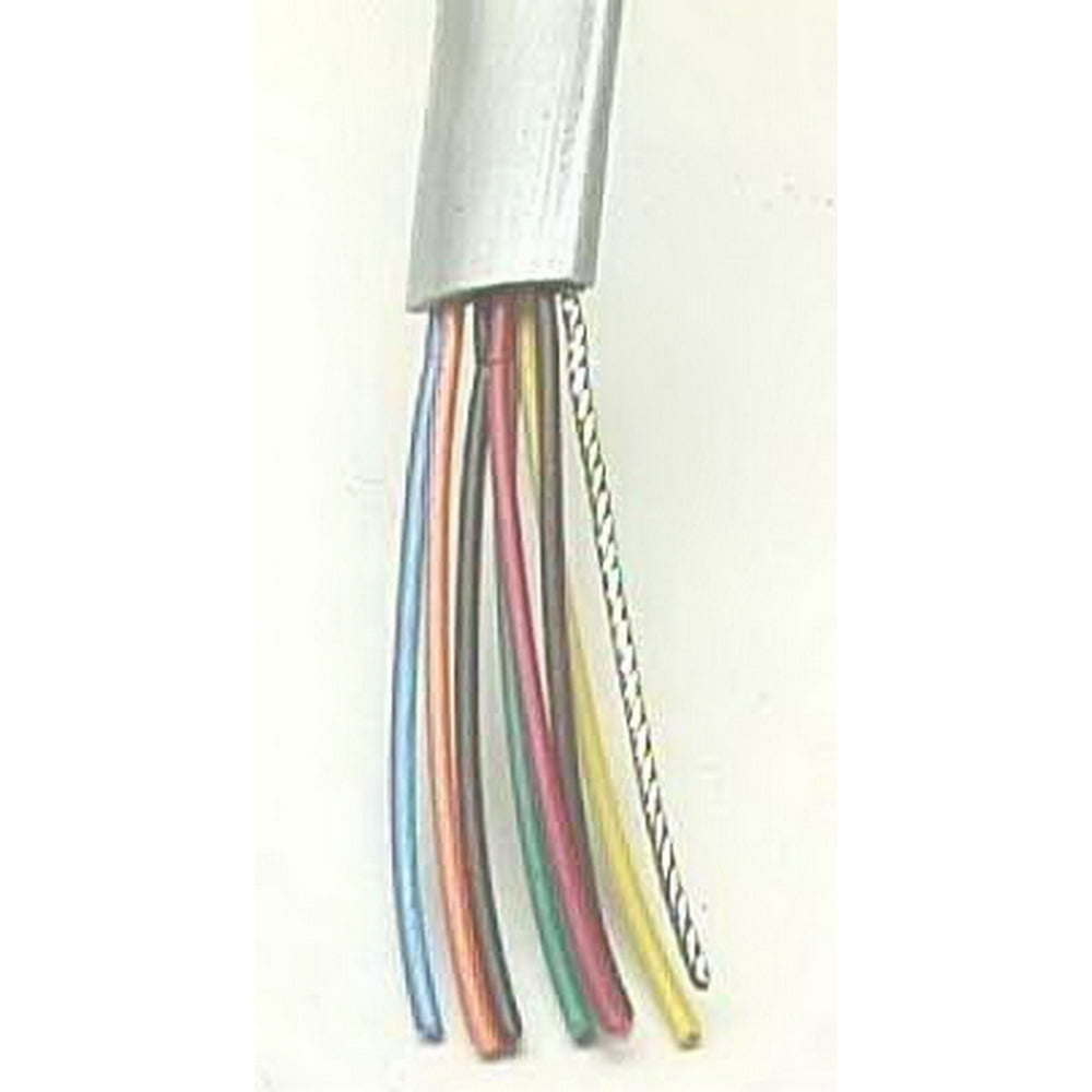 IEC CAB007-MP-SH 28 Gauge 7 Conductor Shielded Silver Satin Cable ...