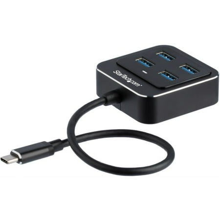 StarTech.com 4-Port USB-C Hub - USB C to USB 3.1 Gen 2 Hub - 10Gbps - Bus Powered - USB Type C ...