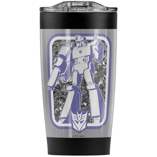 Transformers/Decepticon Stainless Steel Tumbler 20 oz Coffee Travel Mug ...