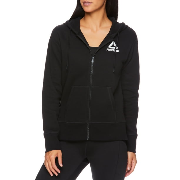 Women's Black Zip Up Hoodies