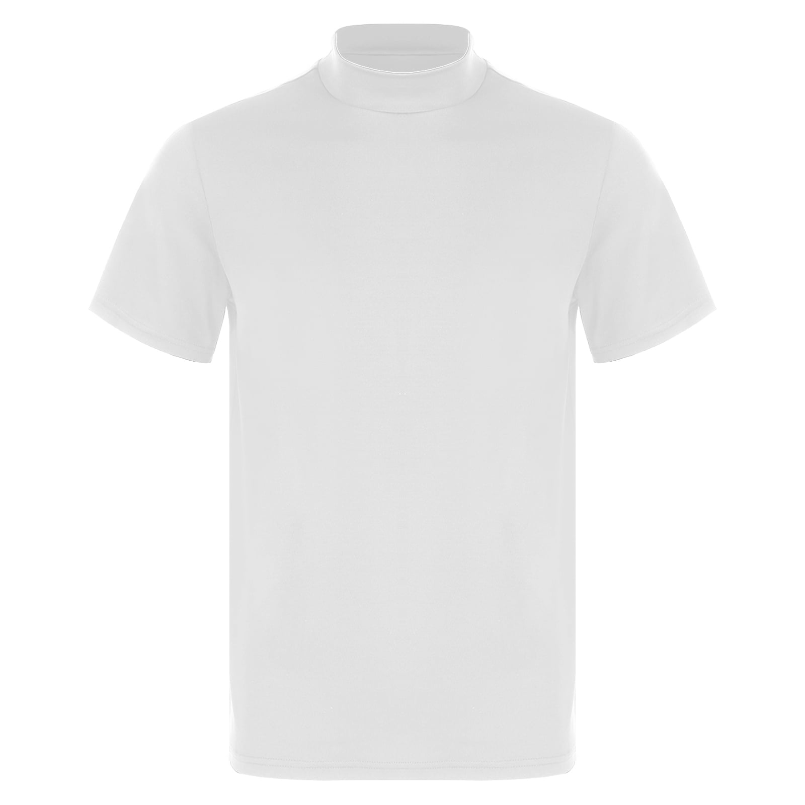 Click here for Zaldita Mens Mock Neck Short Sleeve T-Shirts Casua... prices