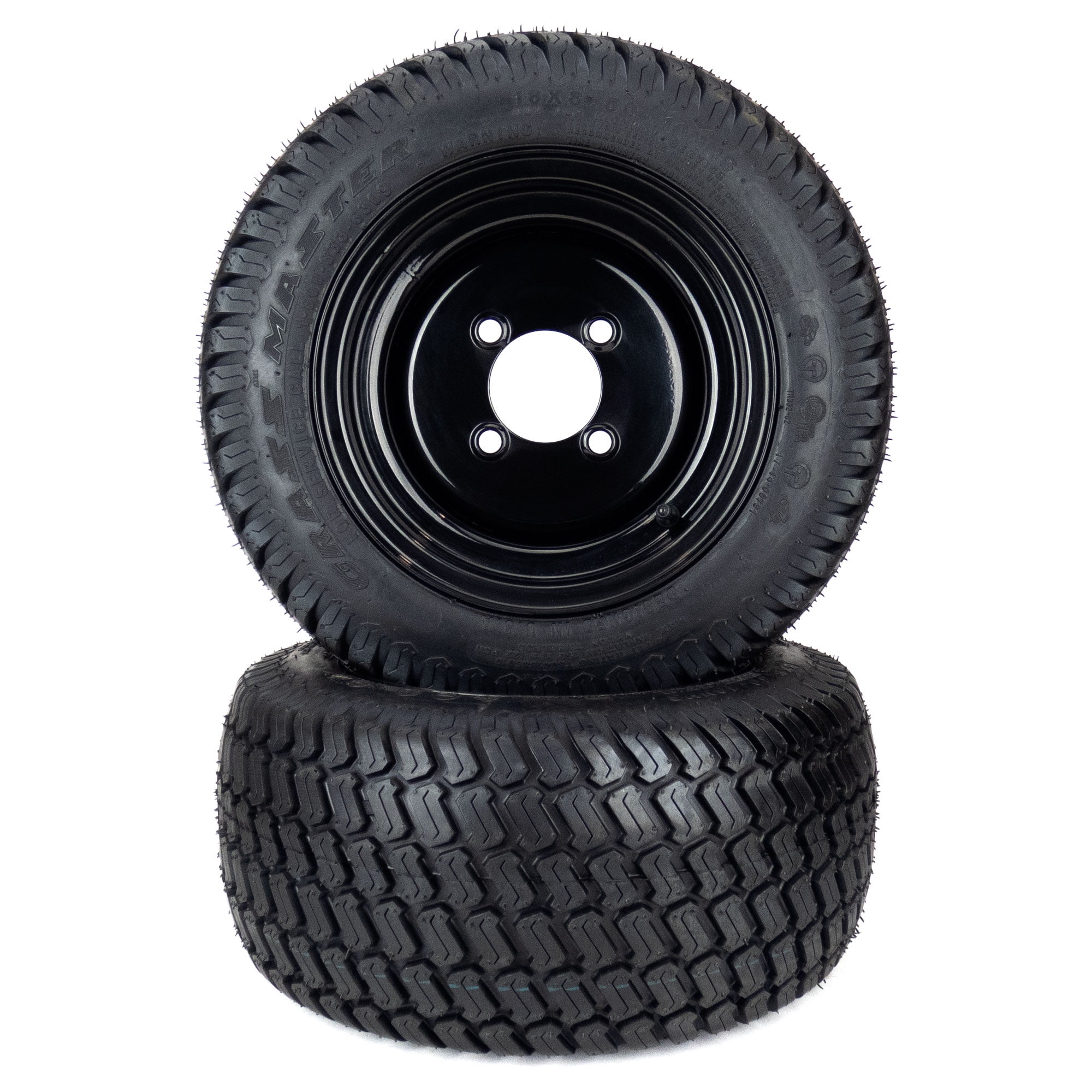 (2) Wright Wheel and Tire Assemblies 18x8.50-10 Fits Stander I 36" and ...