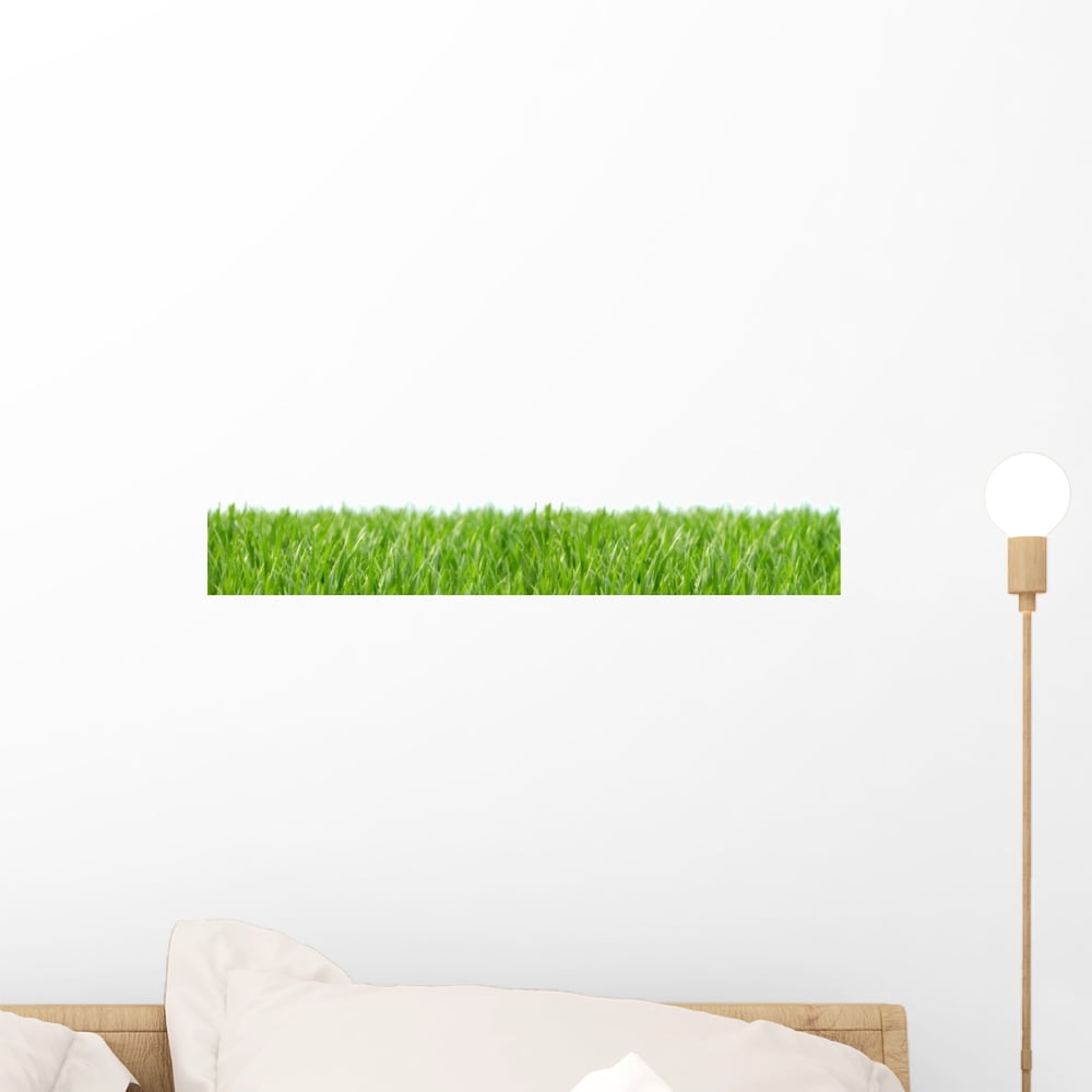 Grass Wall Decal by Wallmonkeys Peel and Stick Graphic (18 in W x 5 in ...