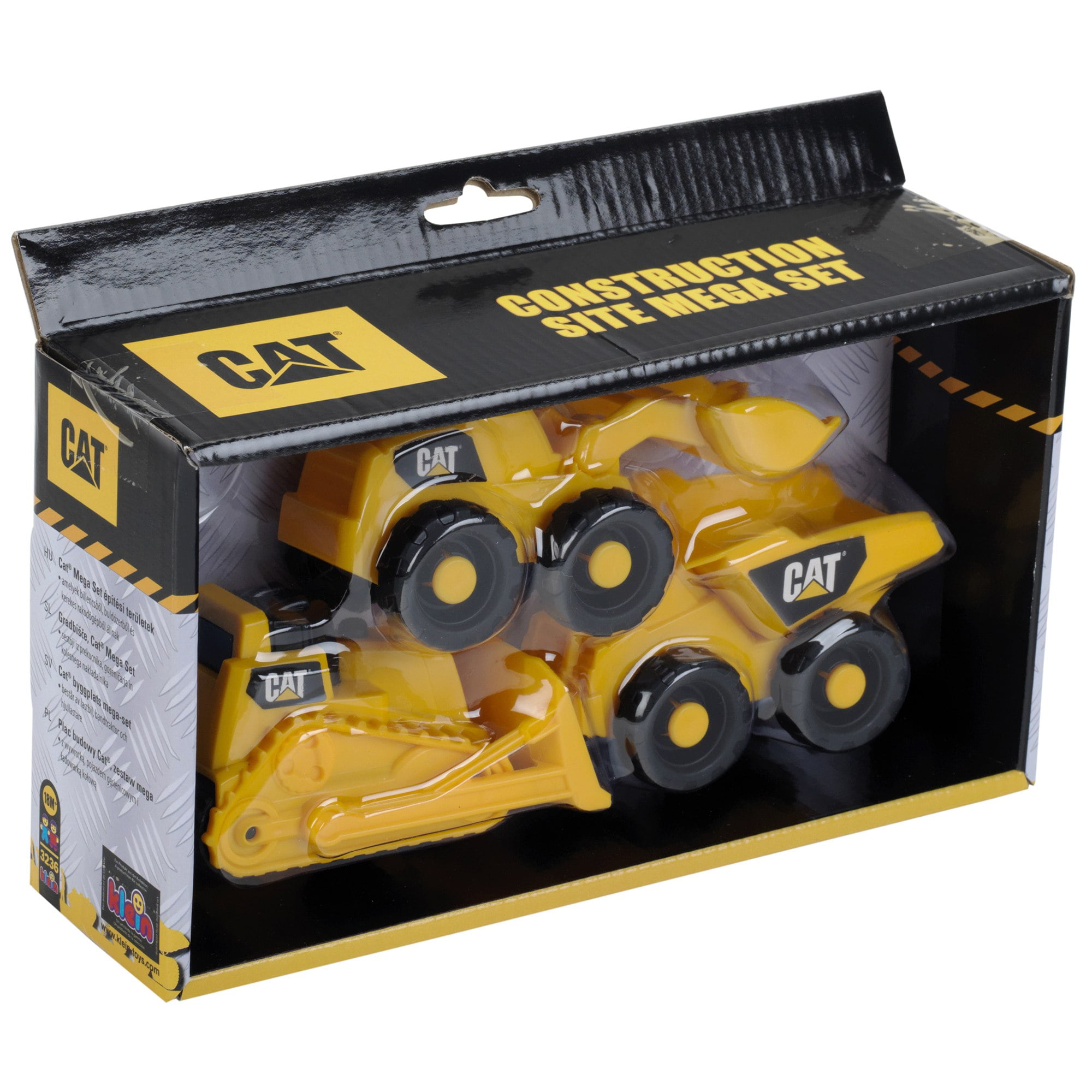CAT Caterpillar Construction Site Mega Set - Klein, 3 Piece Set ...