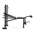 Weider Legacy Standard Bench and Rack, 410 Lb. Total Weight Capacity ...