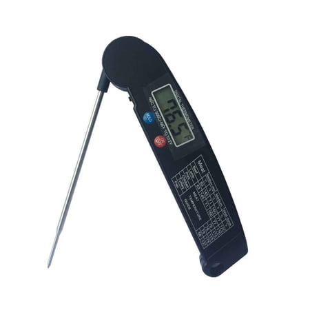 Instant Read Digital Cooking Thermometer bbq Meat with Collapsible ...