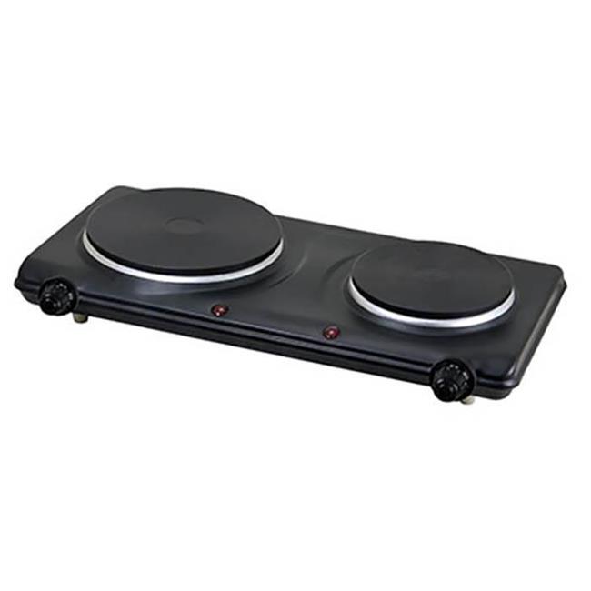 Cookinex ED-510BK Electric Double Disk Hotplate - Black - Walmart.com