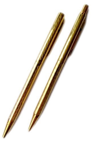 Wavy Design Gold Pen and Pencil Set (B2) - Walmart.com