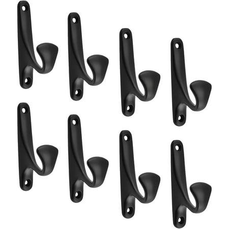 8 Pieces Coat Hook Wall Mounted Metal Hat Hook Retro Hook for Coat Rack ...