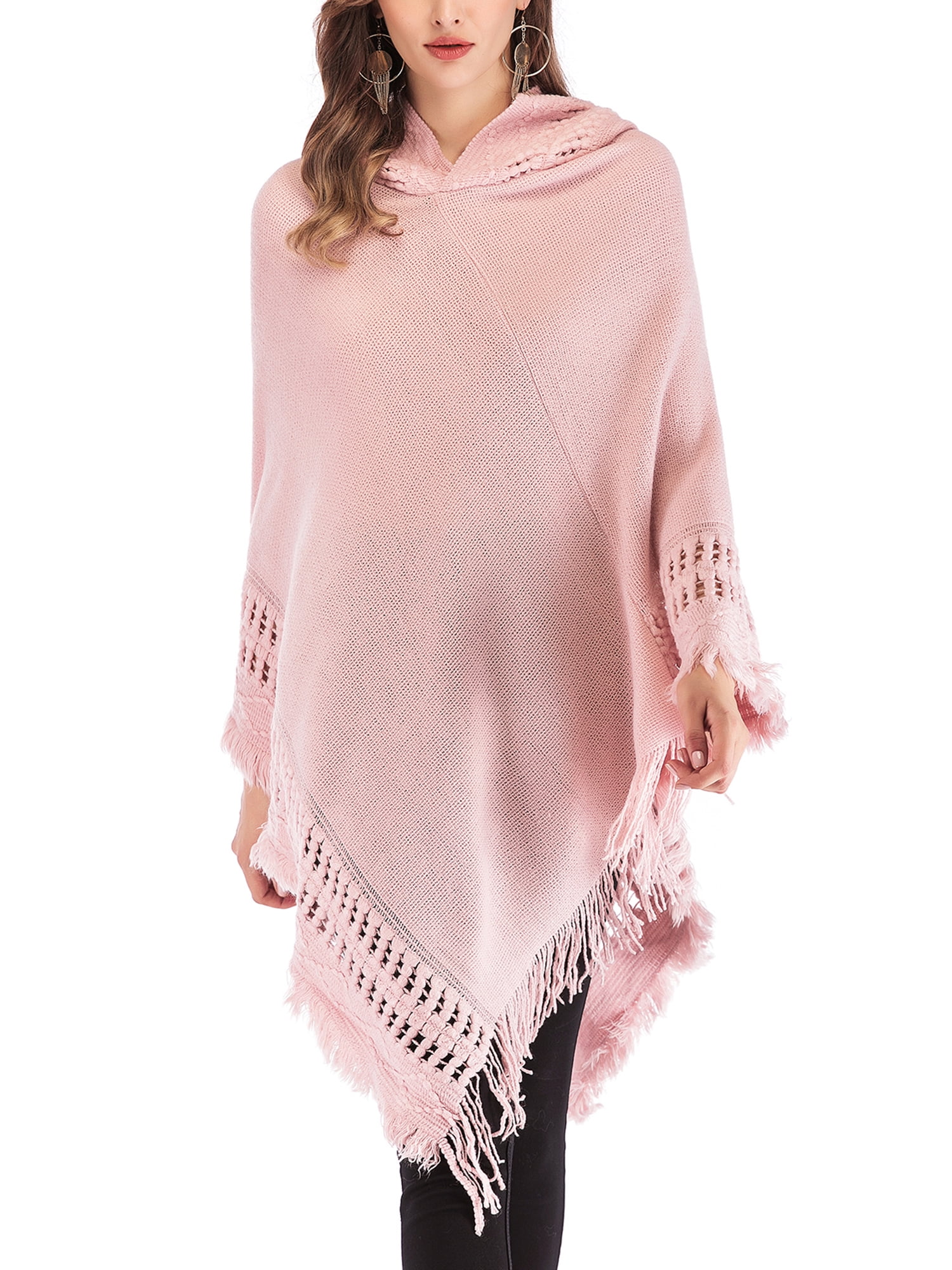 Ponchos for Women One Piece Poncho Capes Poncho Knit Ponchos Poncho ...