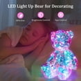 Ant Class LED Teddy Bear Night Light, Glowing Holographic Decor with ...
