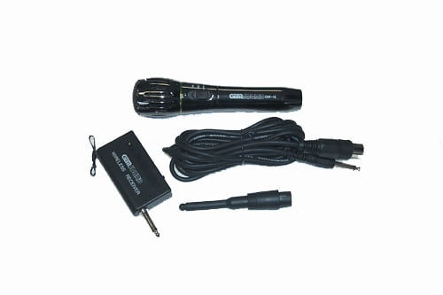 Gem Sound GM16B Wired Wireless Mic Dual Functi - Walmart.com