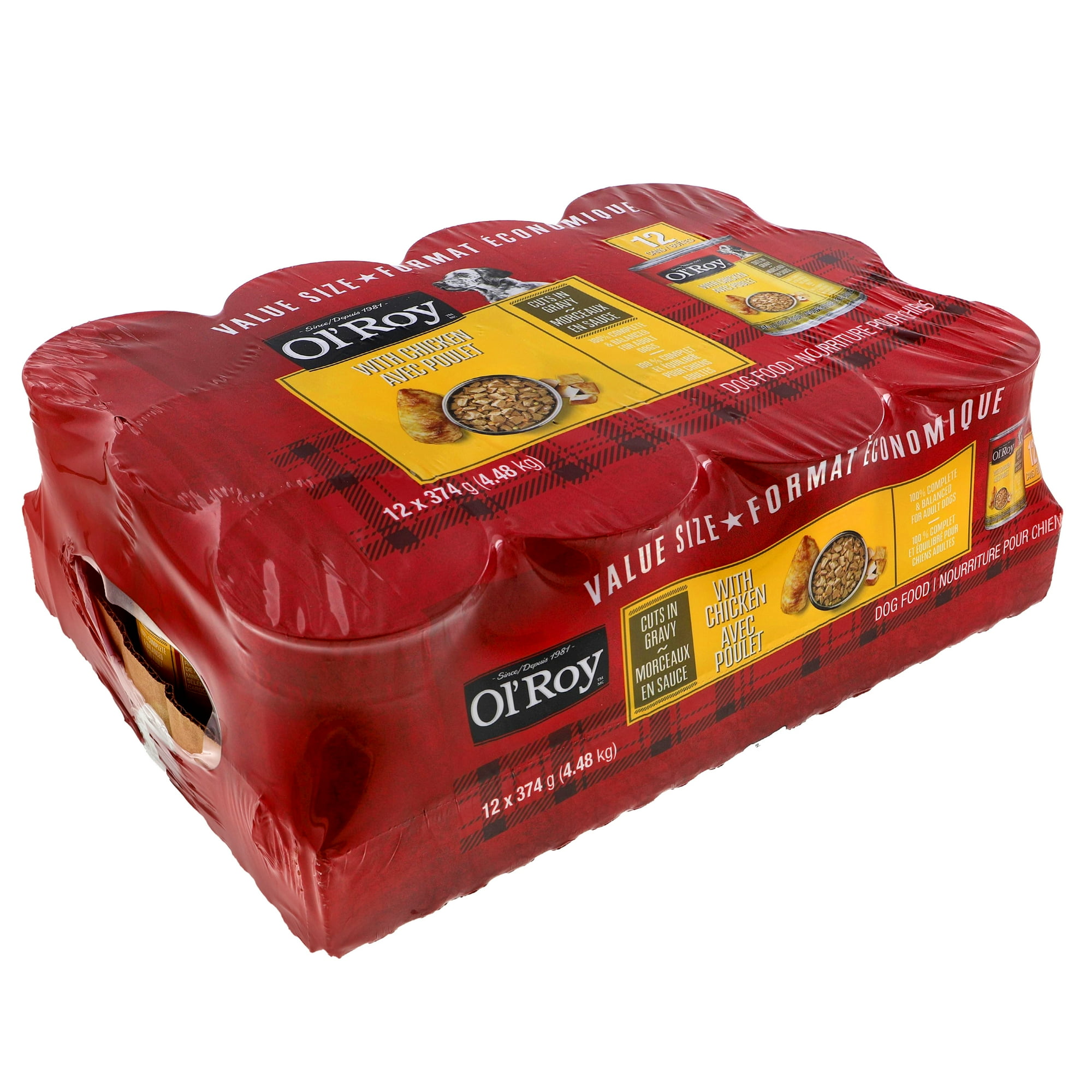 Click here for Olroy Ol Roy Wet Dog Food With Chicken 4.48kg prices