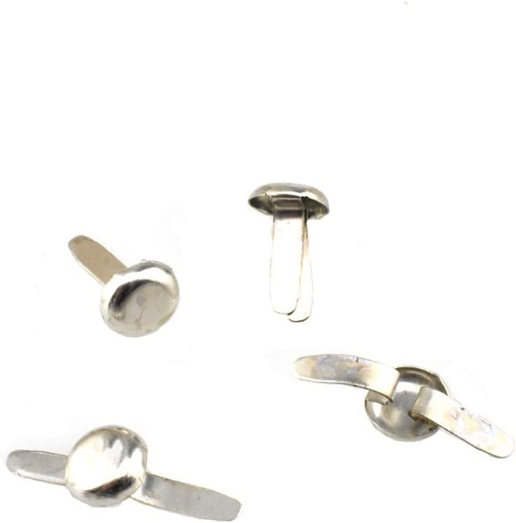 Mini Brads Metal Fasteners No Burr No Rust 8x12mm Strong Penetration ...