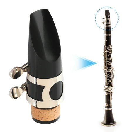 Clarinet Mouthpiece, Metal Button Firm Fixed Clarinet Head For Musical ...